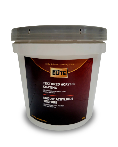 Enduit Acrylique Texturé Fin Passeport Élite Base Pâle Série Acrylique + 9 kg (1) (Q ...